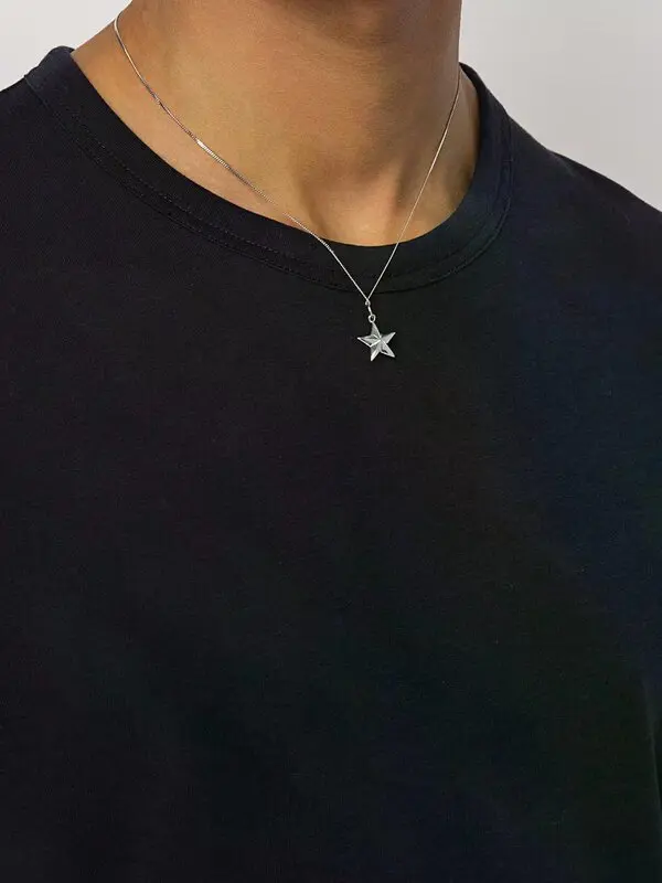 TRUE ROCKS Star Necklace - Silver