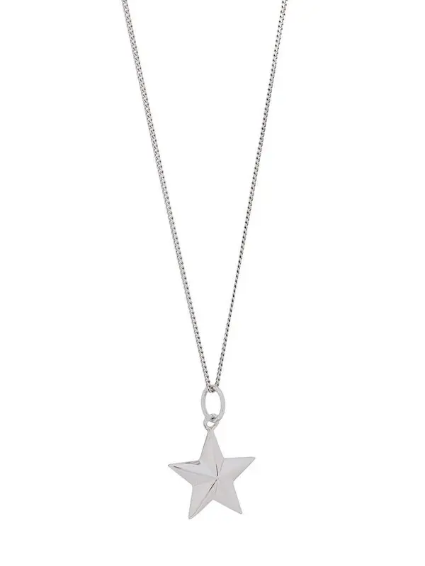 TRUE ROCKS Star Necklace - Silver