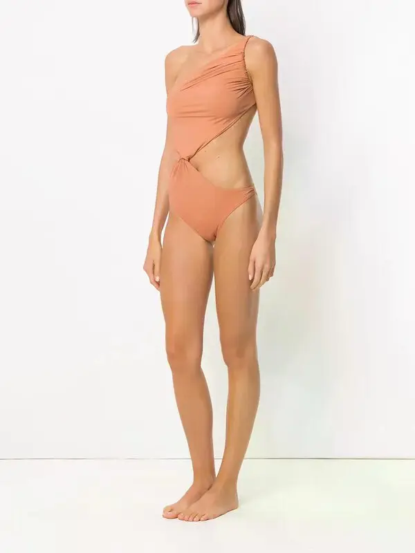 AMIR SLAMA One-shoulder Swimsuit