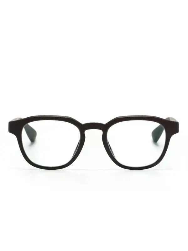 Mykita Bellis Square-frame Glasses - Brown
