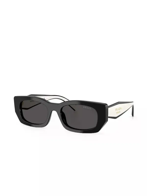 Prada Rectangle-frame Sunglasses - Black