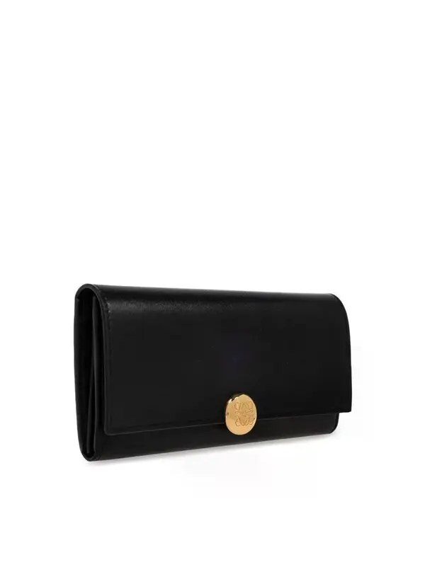 Loewe Logo-plaque Leather Wallet