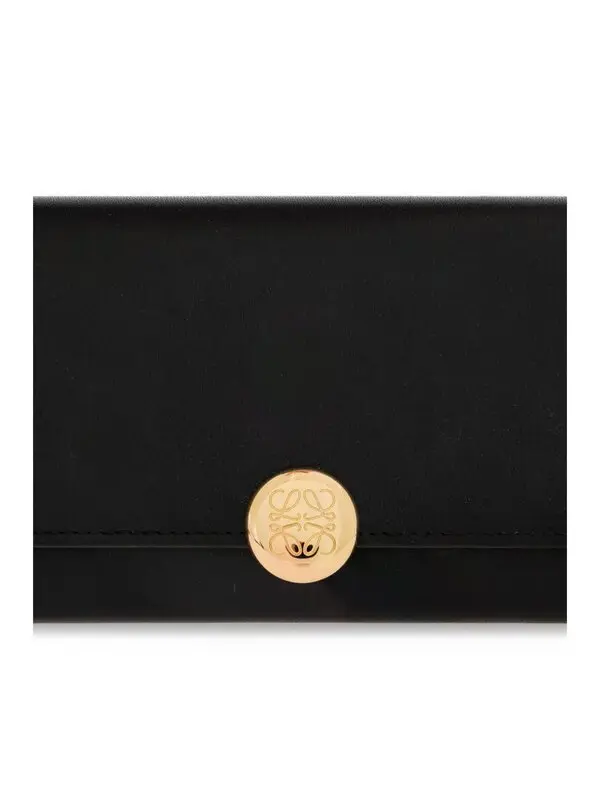 Loewe Logo-plaque Leather Wallet