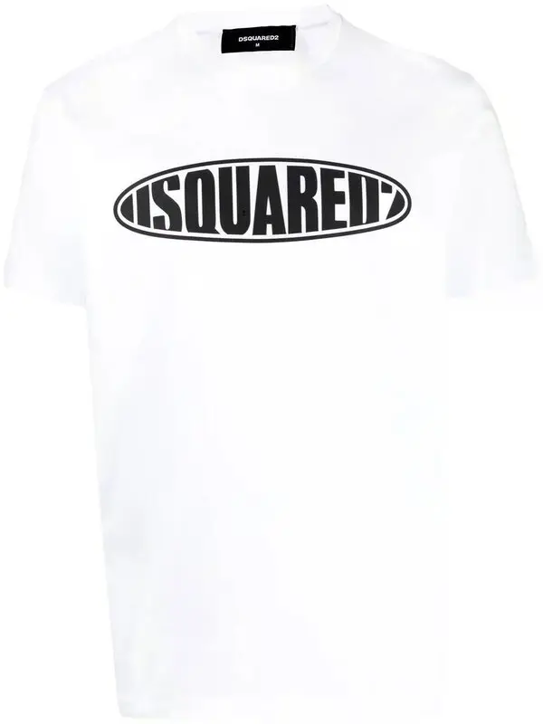 Dsquared2 Logo-print Short-sleeve T-shirt - White