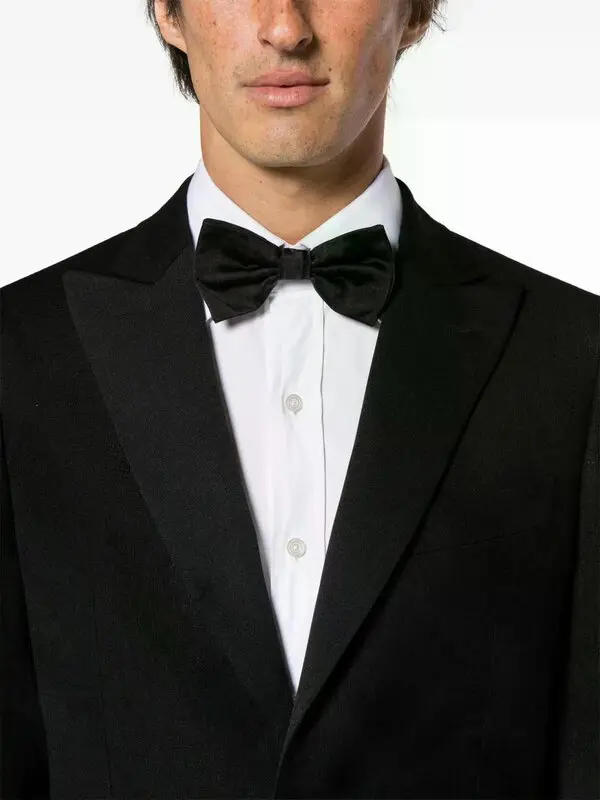 LARDINI Single-breasted Wool-blend Blazer