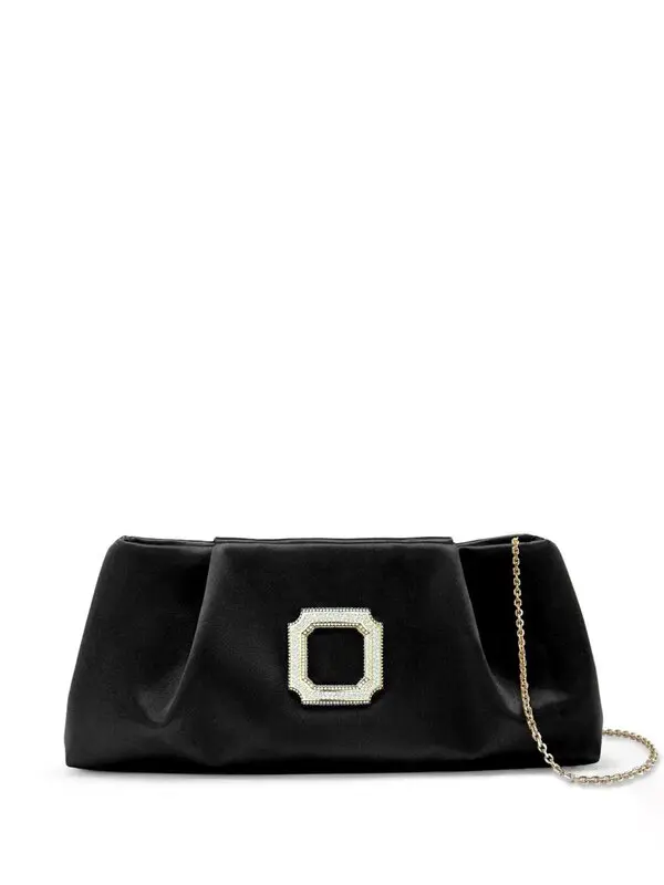 MALONE SOULIERS Vittoria Satin Clutch Bag