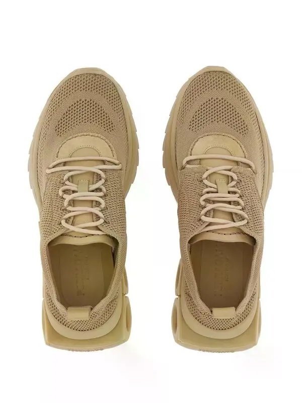 FERRAGAMO Gancini-plaque Low-top Sneakers - Neutrals