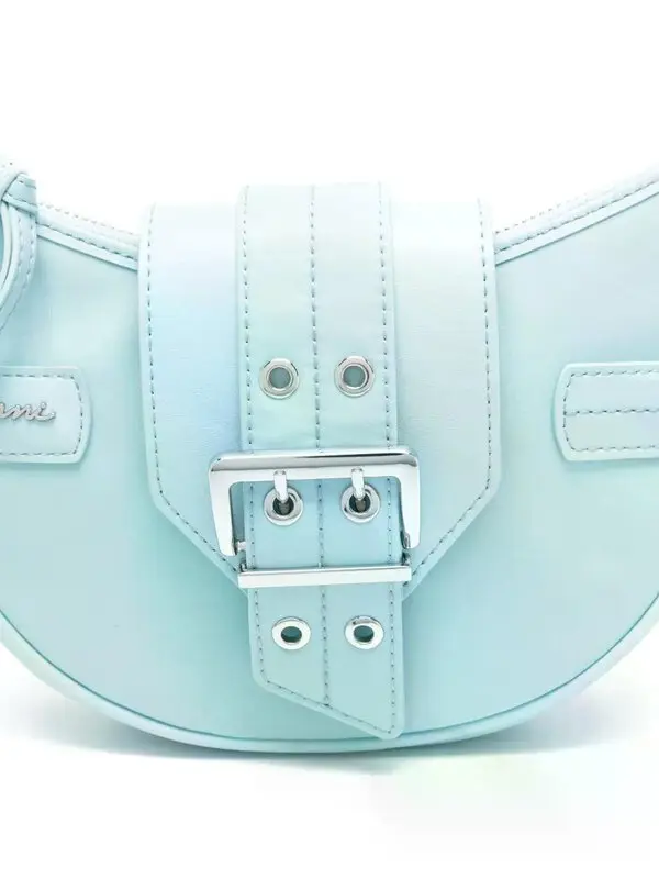 GANNI Small Bucky Crossbody Bag - Blue