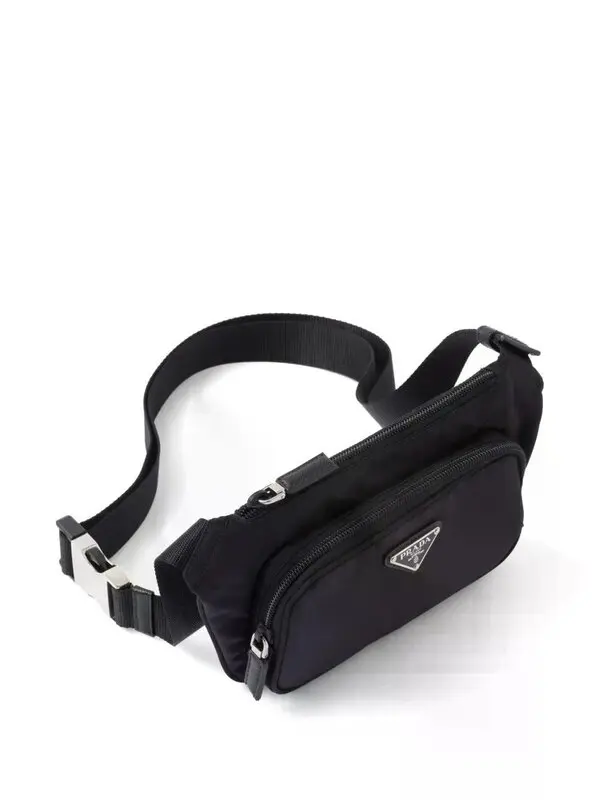 Prada Logo-appliqué Re-nylon Belt Bag
