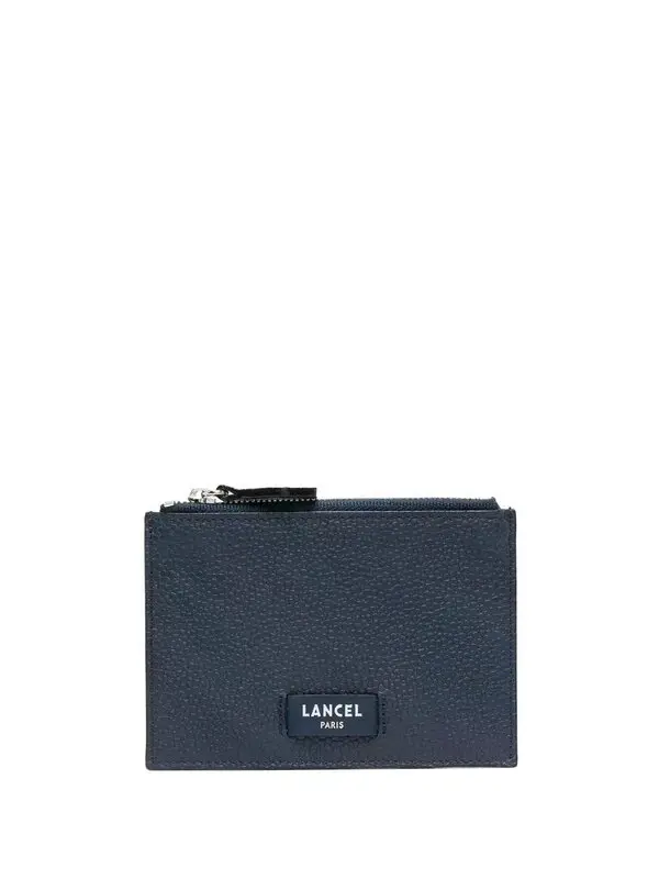 LANCEL Logo-patch Leather Card Holder