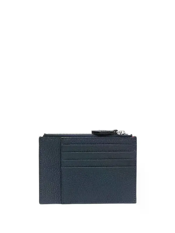LANCEL Logo-patch Leather Card Holder