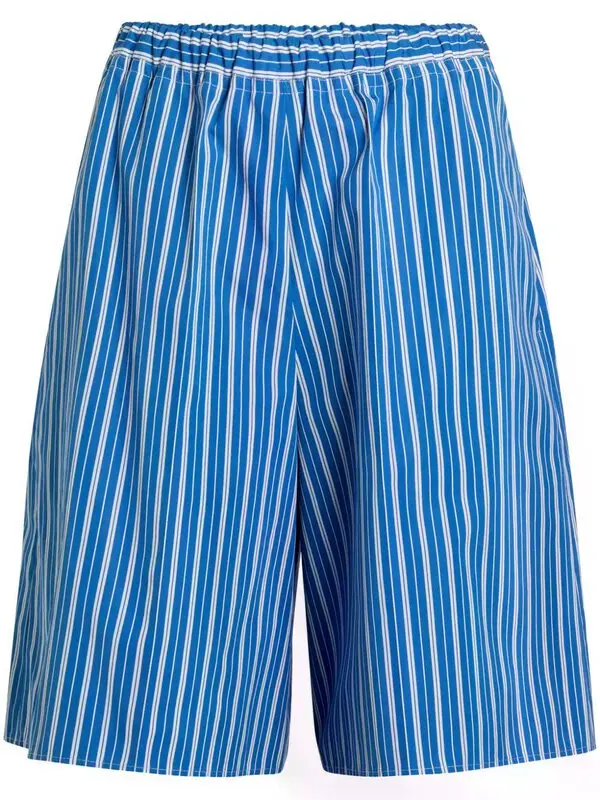PATOU Striped Longline Shorts