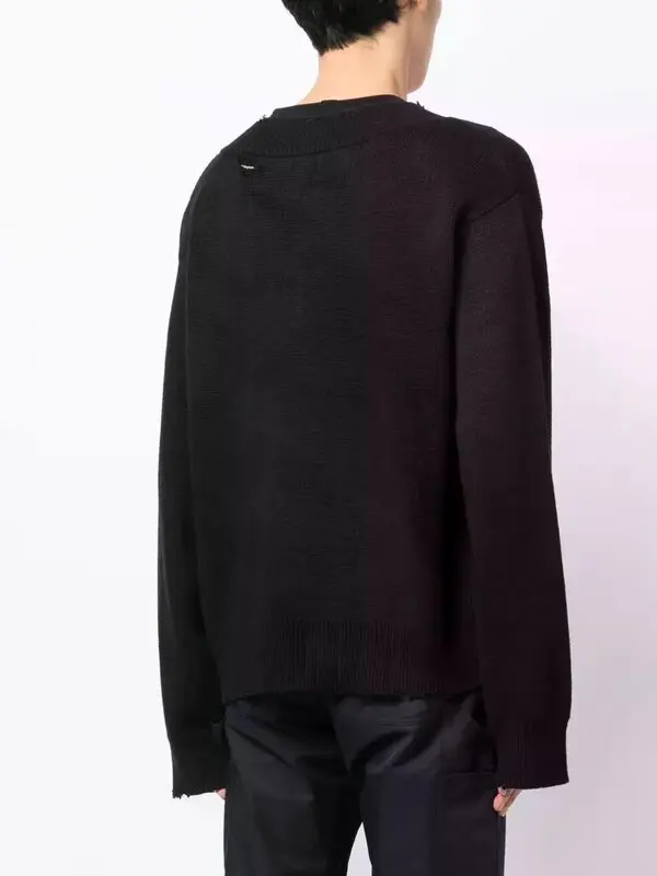C2H4 Layered Distressed-finish Jumper