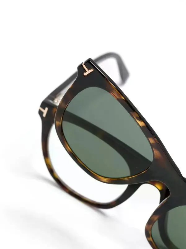TOM FORD Interchangeable-frame Tortoiseshell Glasses - Brown