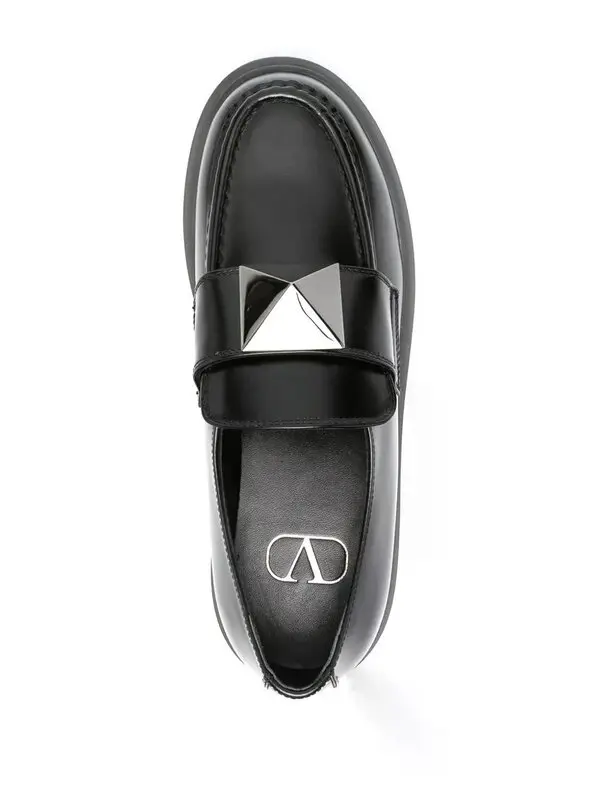 Valentino Garavani One Stud Platform Loafers