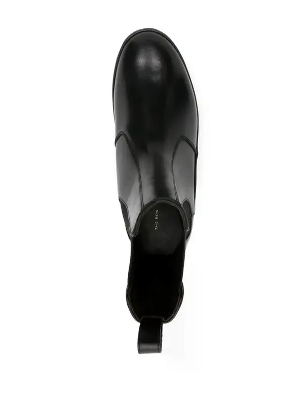 THE ROW Ankle-length Leather Chelsea Boots