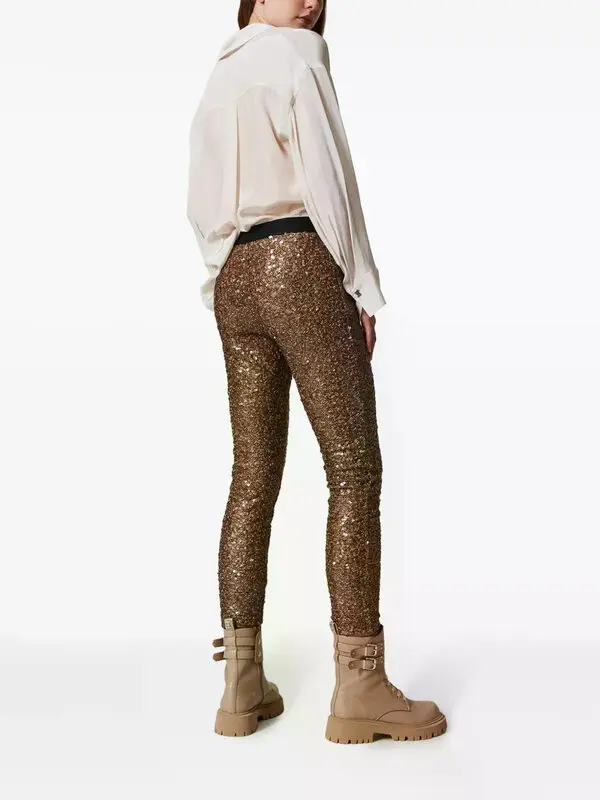 TWINSET Sequinned Leggings
