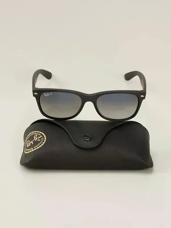 Ray-ban Rectangle Frame Sunglasses - Black