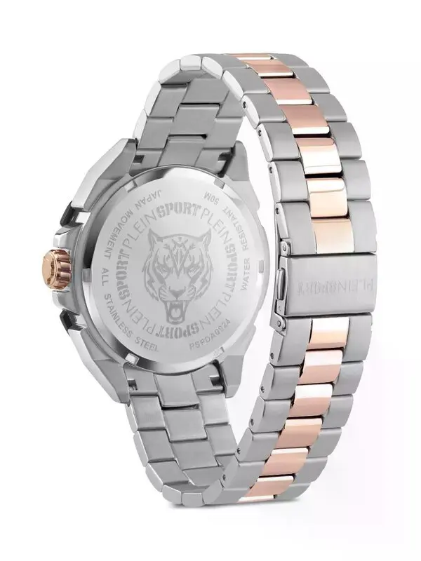 PLEIN SPORT Automatic Watch With Rotating Bezel - Brown