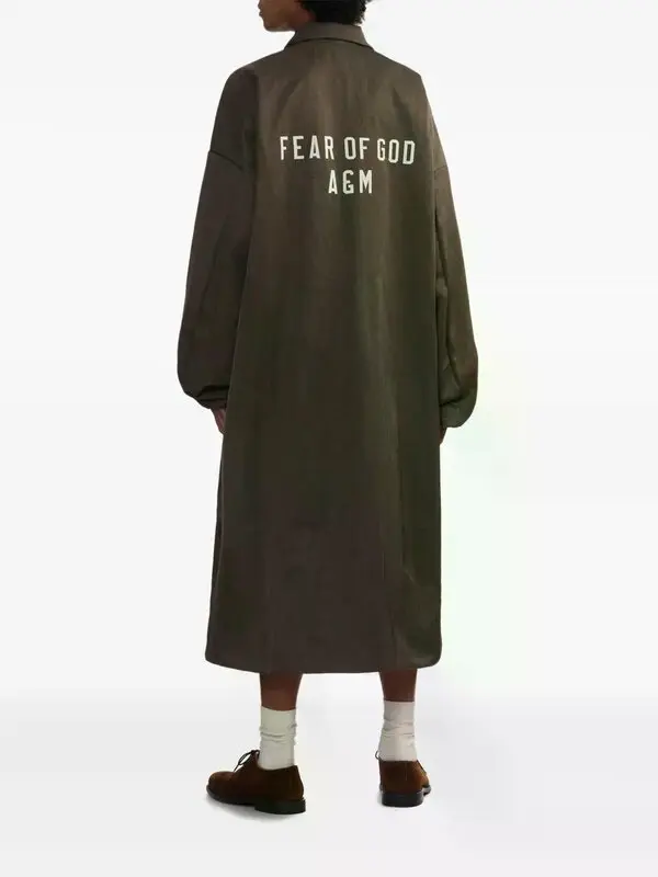 Fear Of God Logo-print Coat