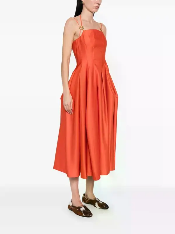Stine Goya Double-strap Midi Dress