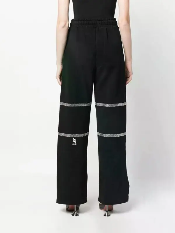 Gcds Rhinestone-embellished Trousers