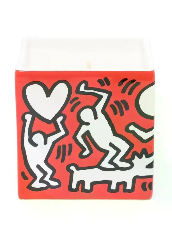 LIGNE BLANCHE Keith Haring Square Candle