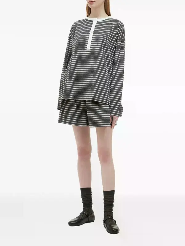 B+AB Striped Shorts Set