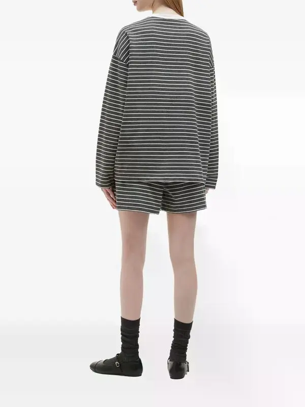 B+AB Striped Shorts Set