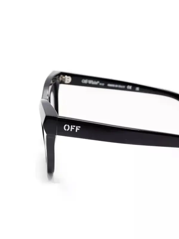 Off-White Lincoln Square-frame Sunglasses - Black