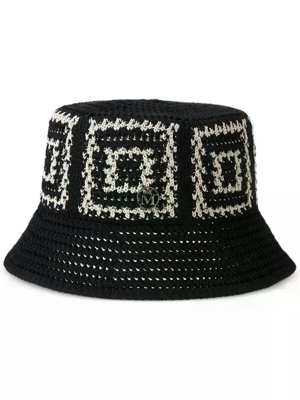MAISON MICHEL Axel Crochet Bucket Hat