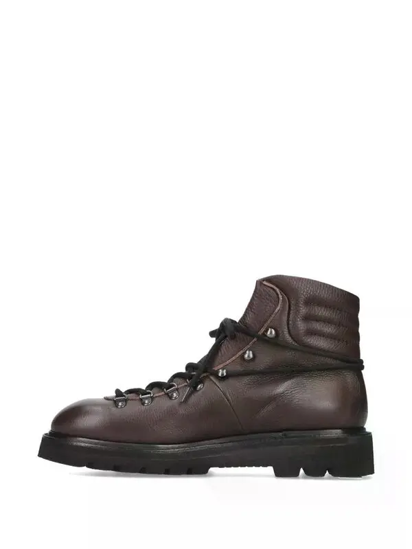 Premiata Leather Ankle Boots
