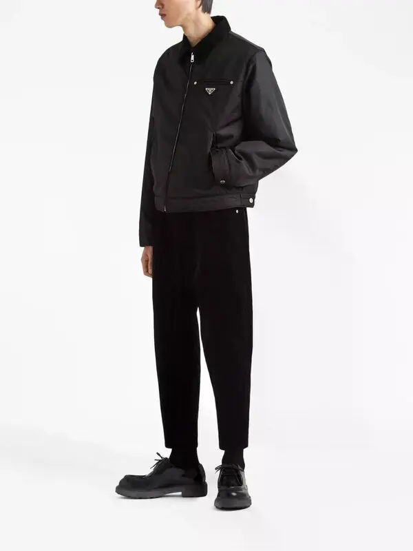 Prada Pinwale Corduroy Tapered Trousers