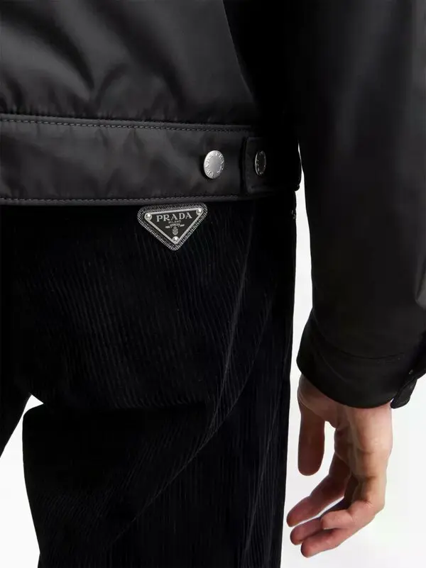 Prada Pinwale Corduroy Tapered Trousers