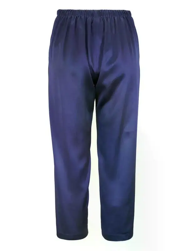 PETER COHEN Elasticated Straight-leg Trousers