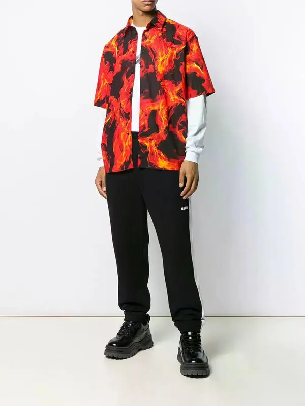 MSGM Striped Sweatpants