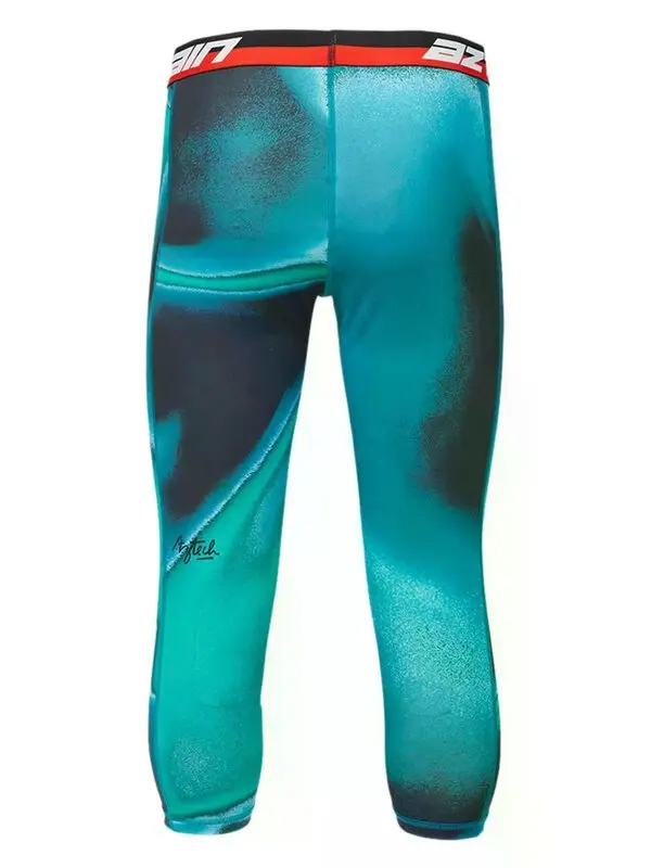 Aztech Mountain Abstract Pattern Leggings