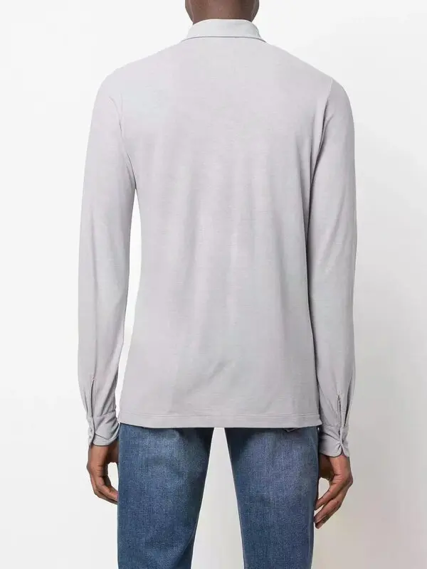 ZANONE Classic Button-up Shirt - Grey