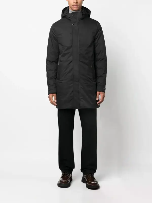 MOORER Vermont Detachable-hood Down Jacket