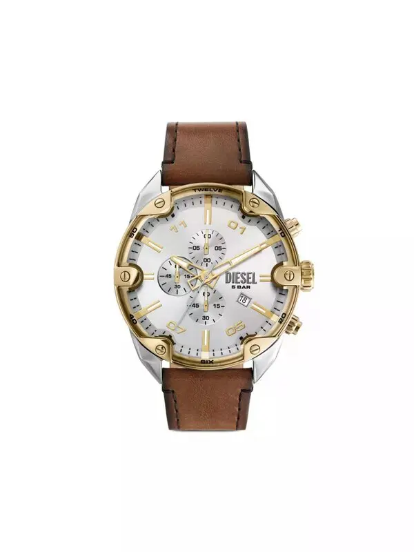 DIESEL® 49mm Timepiece - Silver