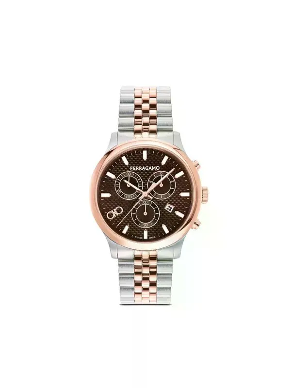 FERRAGAMO Chronograph Watch - Brown