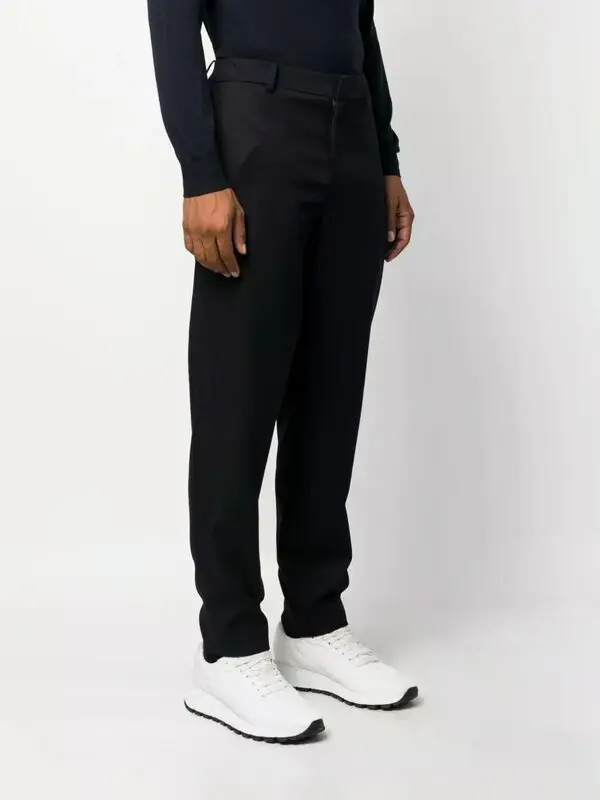 Moncler Virgin Wool Straight-leg Trousers