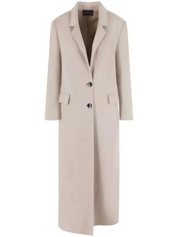 10 CORSO COMO Buttoned-up Virgin Wool Overcoat