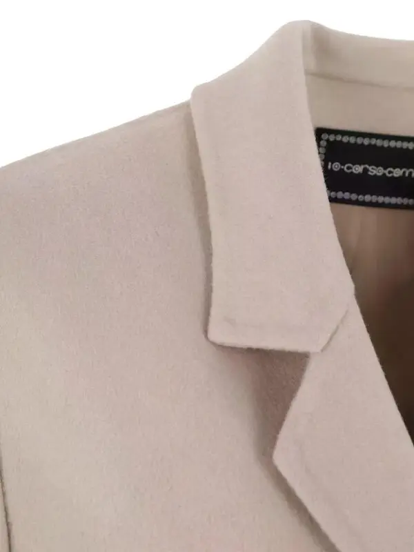 10 CORSO COMO Buttoned-up Virgin Wool Overcoat