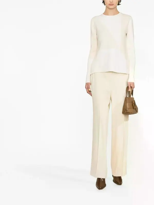 JIL SANDER Two-tone Knitted Jumper