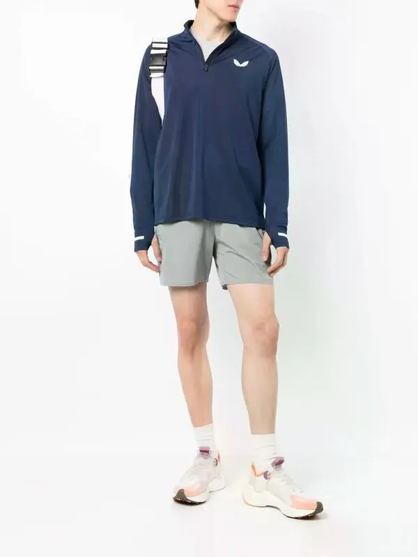 Castore Logo-print Long-sleeve Sweatshirt
