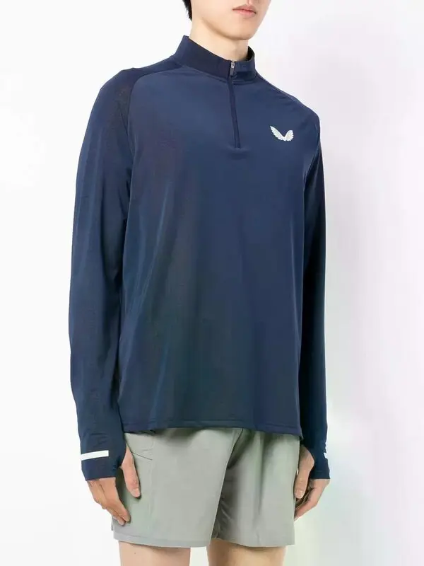 Castore Logo-print Long-sleeve Sweatshirt