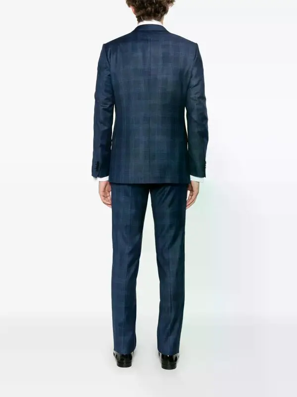 Zegna Checked Suit