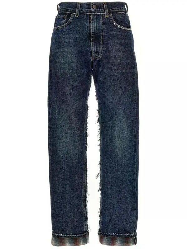 MAISON MARGIELA X Pendleton Yoke-detail Jeans