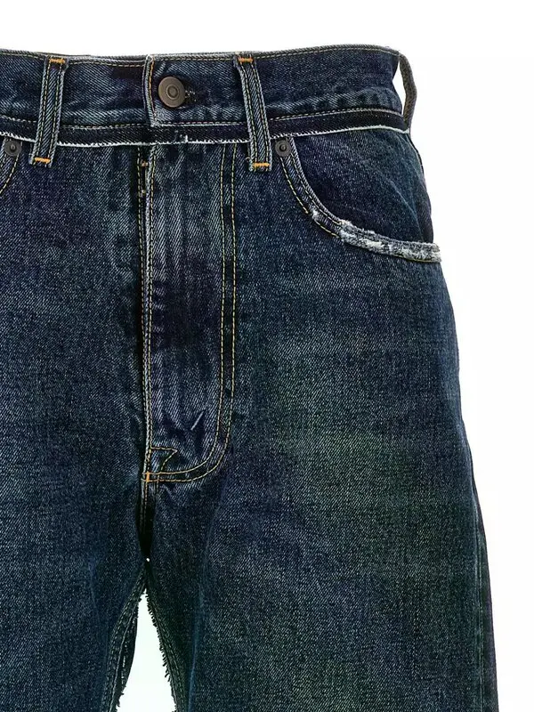 MAISON MARGIELA X Pendleton Yoke-detail Jeans